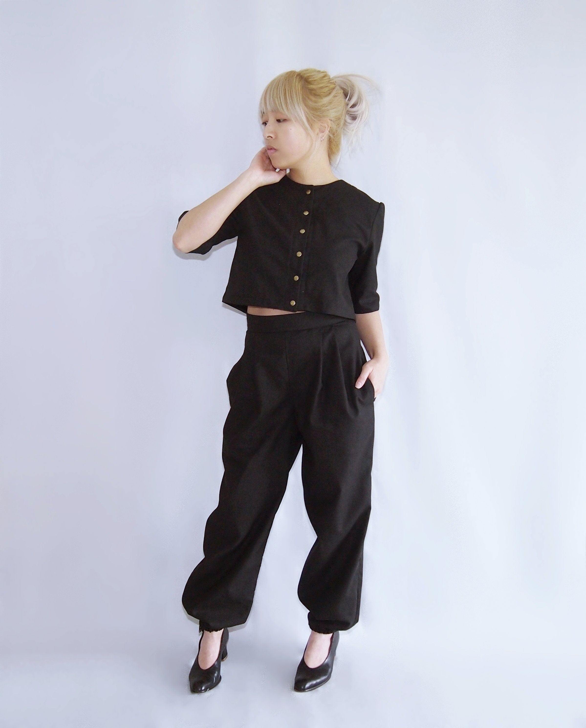 FREE SHIPPING Linen Office Sweatpants - Etsy Canada