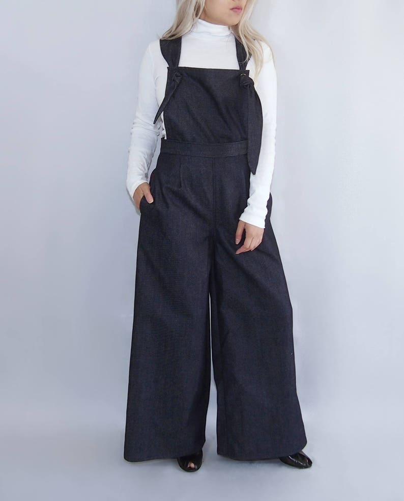 FREE SHIPPING Denim Jean Overalls Pantsuit Jumpsuit Playsuit Romper ...