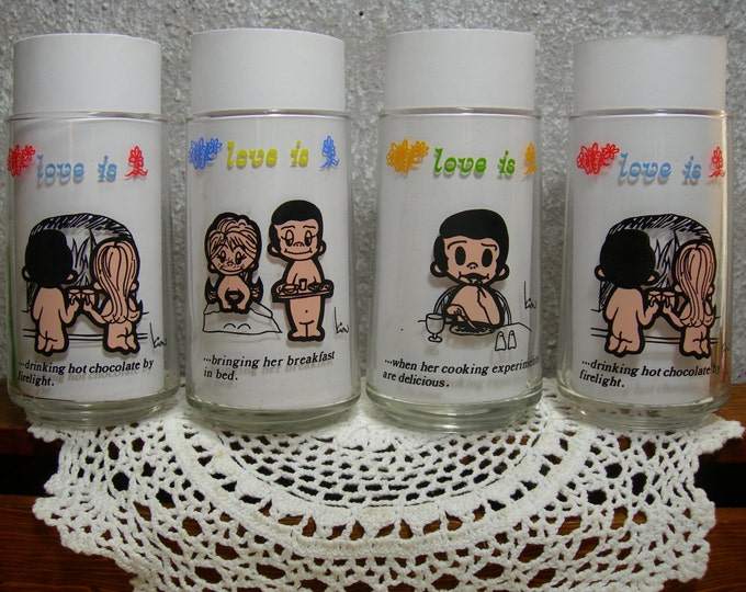 Love Is Glasses By Artist Kim Casali Of The La Times 1976 Etsy