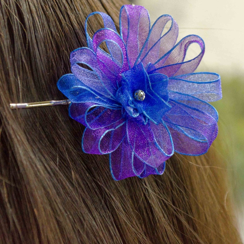 Flower Bobby Pin - Daisy Bobby Pin- Girl's Hair Accessories - Great ...