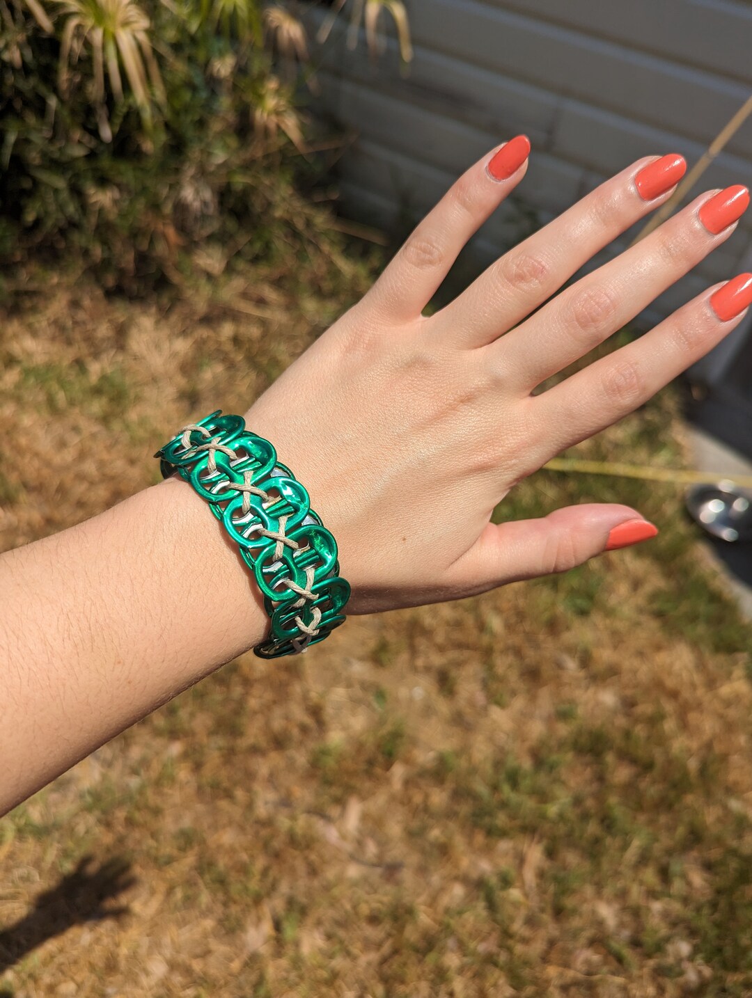 Soda Can Tab Bracelets - Pull Tab Bracelet - Tab Bracelet - Recycled ...