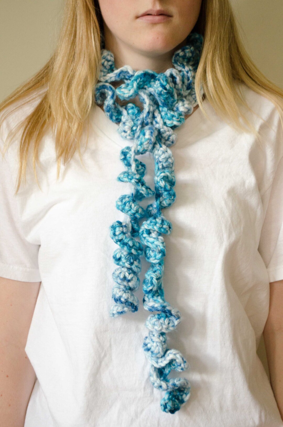 Swirl Scarf - Crochet Scarf - Winter Accessories - Handmade - Several ...