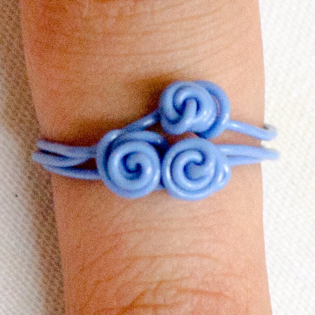 Rose Ring - Flower Ring - Roses - Wire Ring - Multiple Colors and Sizes ...