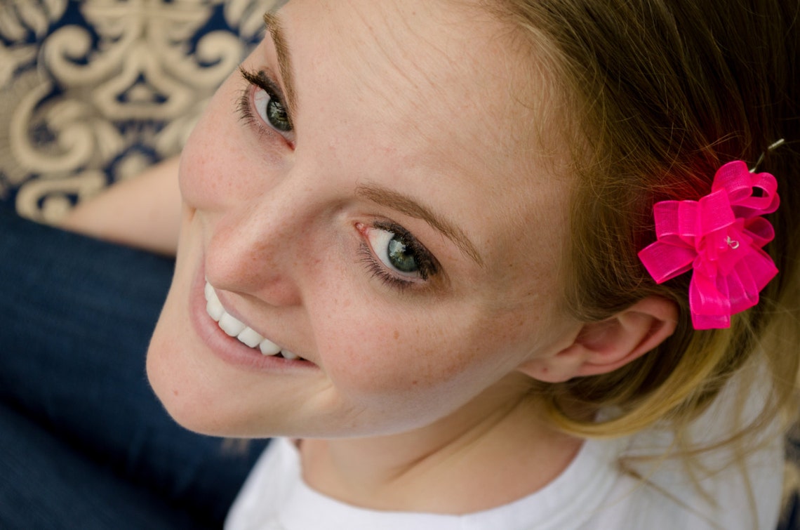 Flower Bobby Pin - Daisy Bobby Pin- Girl's Hair Accessories - Great ...