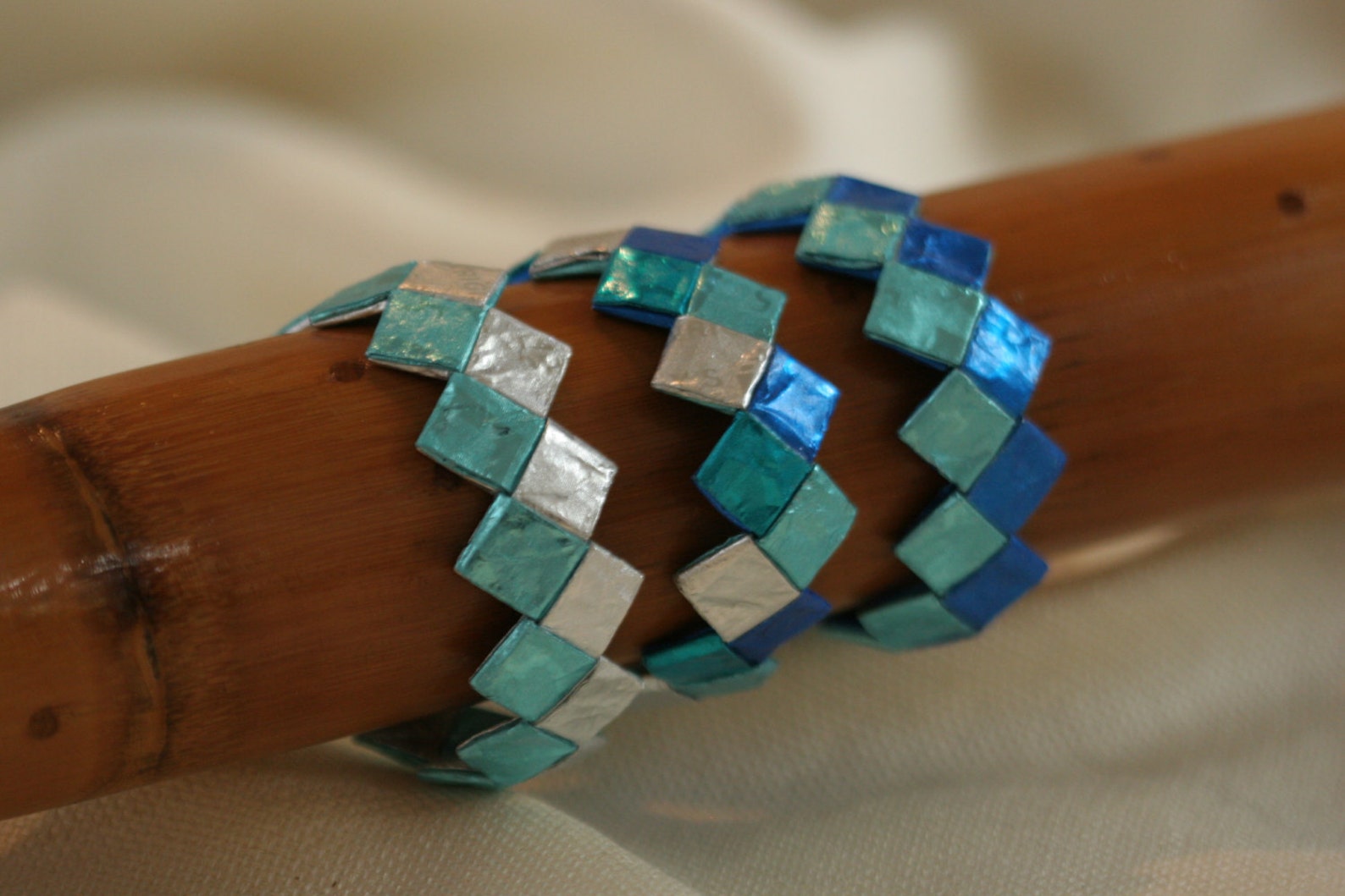 Gum Wrapper Bracelet - Wrapper Bracelet - 5 Gum - Recycled - Upcycled ...
