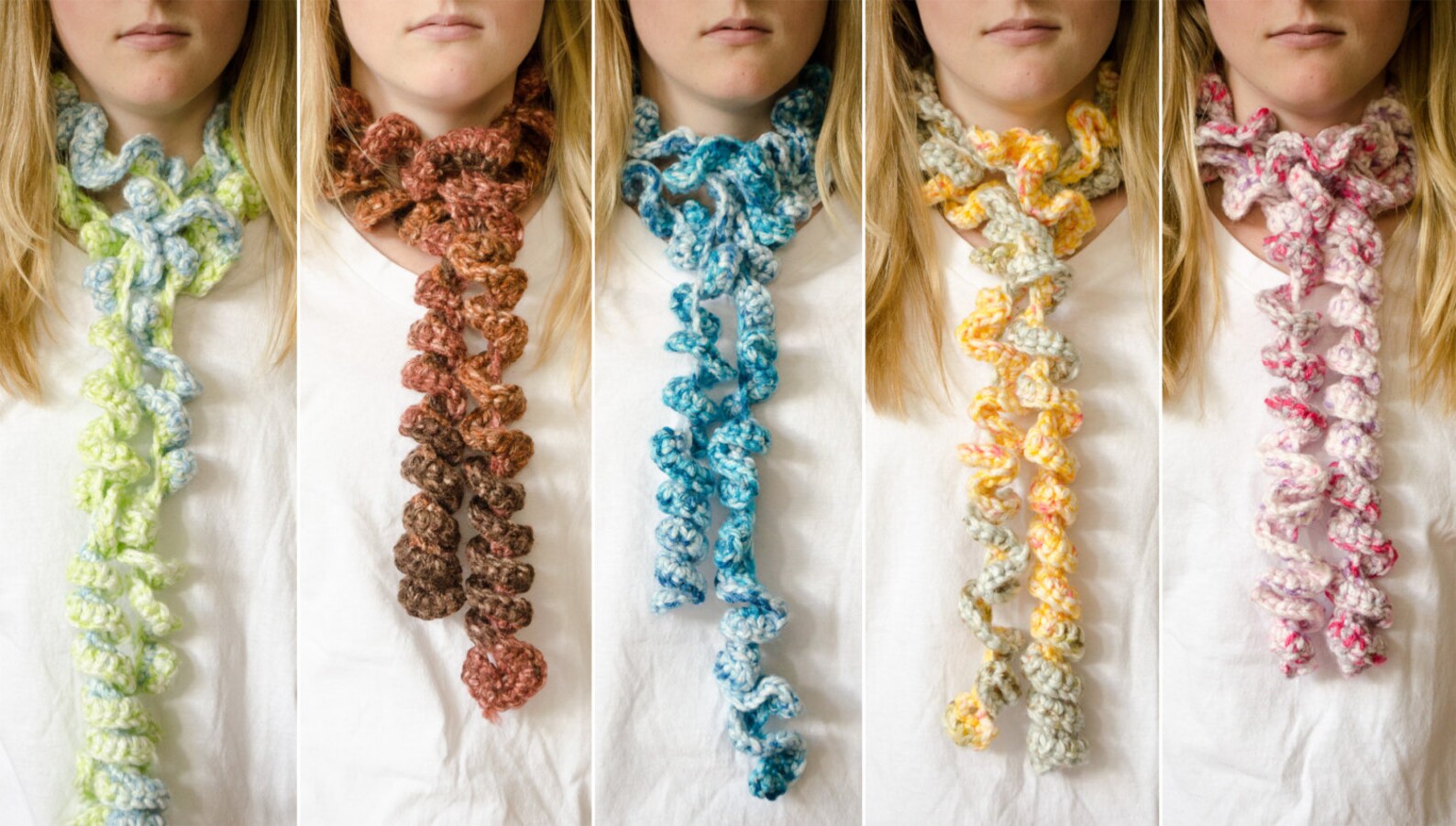 Swirl Scarf - Crochet Scarf - Winter Accessories - Handmade - Several ...