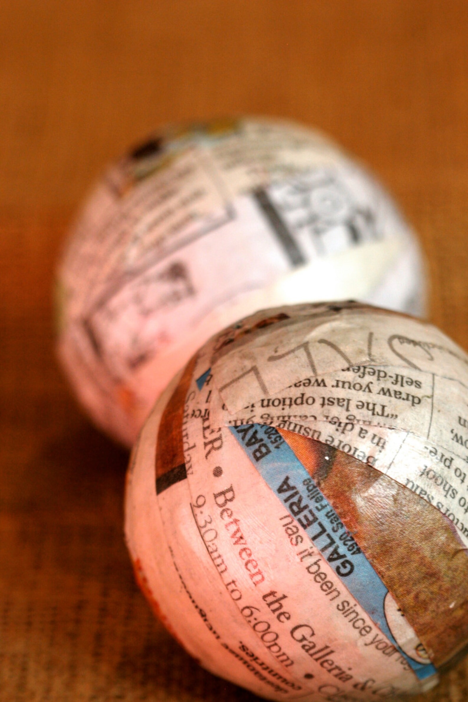 Newspaper Paperweights - Recycled - Upcycled - Great Gift Idea - Office ...