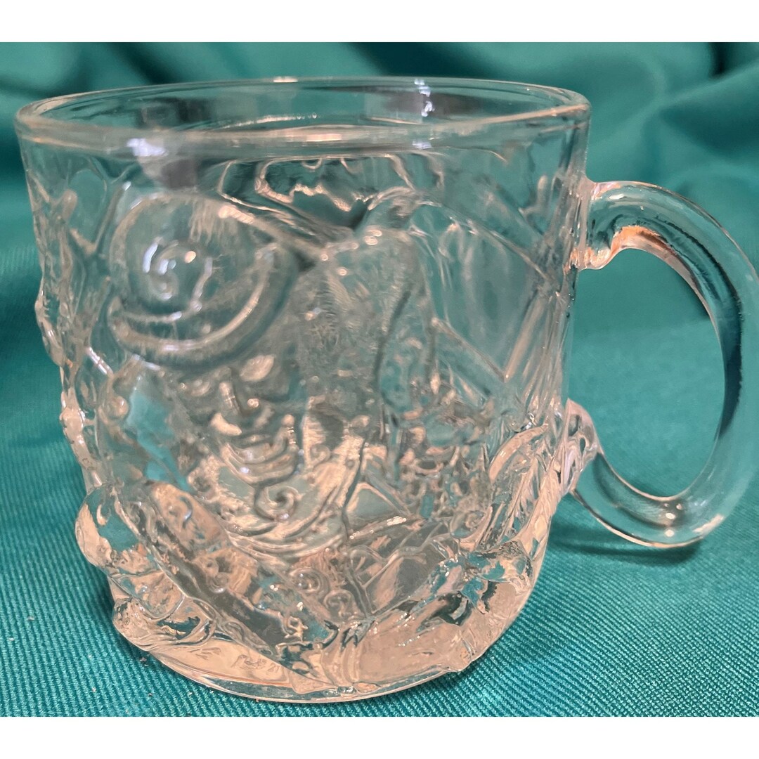 Mcdonalds Mug Cup Batman Forever the Riddler Vtg 1995 Glass USA ...