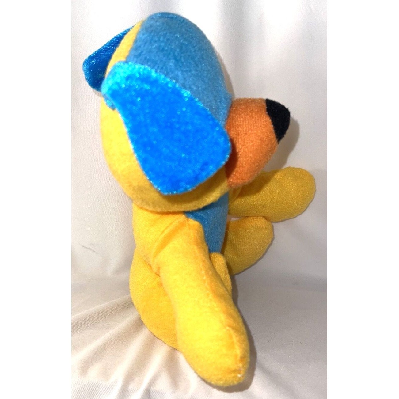 Kelly Toy Plush Animal Dog Puppy Blue Yellow Orange Black 8 Inches Tall ...