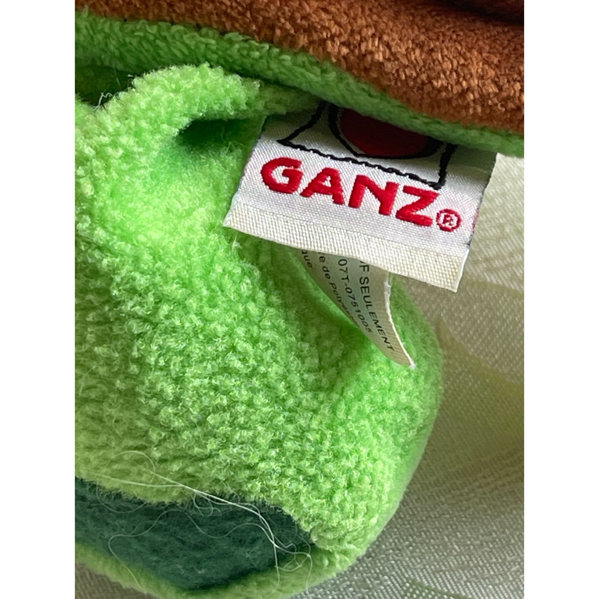 Ganz HM-150 Stuffed Animal Plush Toy Turtle Brown Green Yellow - Etsy