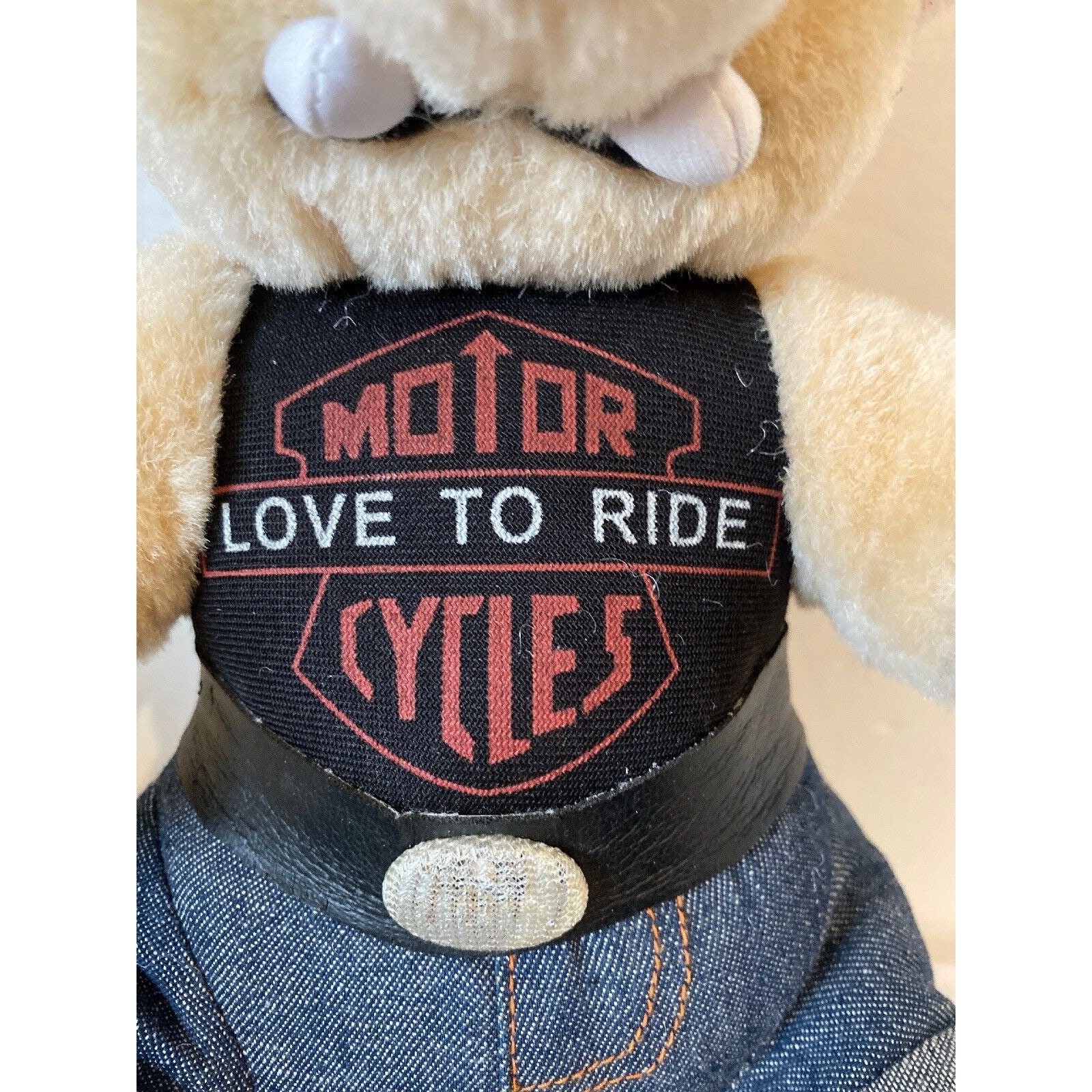 Harley Davidson Stuffed Toy Plush Hog Souvenir Motorcycle 9 Biker ...