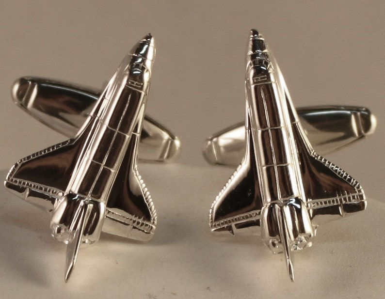 Space Shuttle Tie Tack/pin/pendant/charm/cuff Links in - Etsy