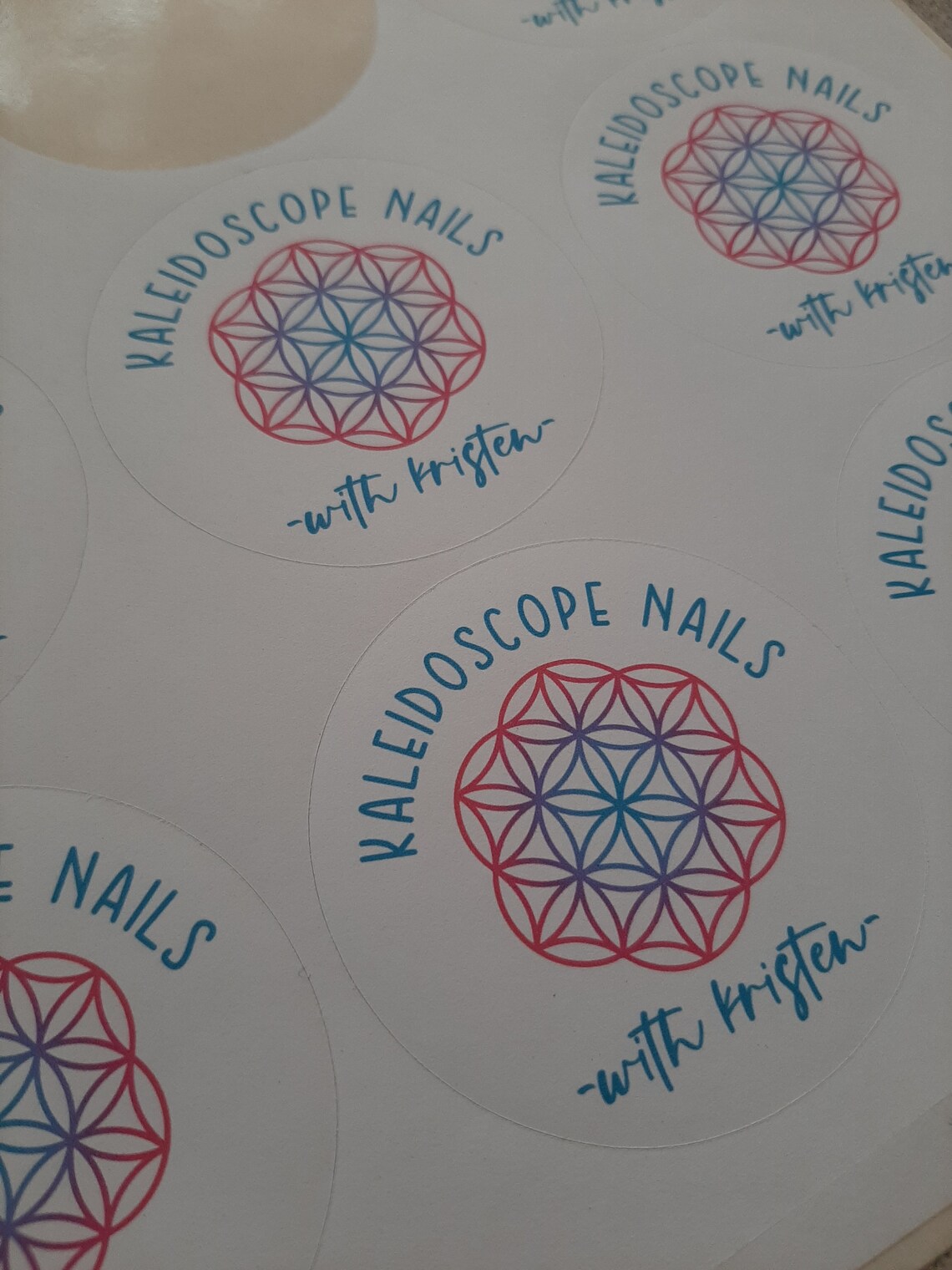 Business Branding Logo Stickers Sold by the Sheet - Etsy