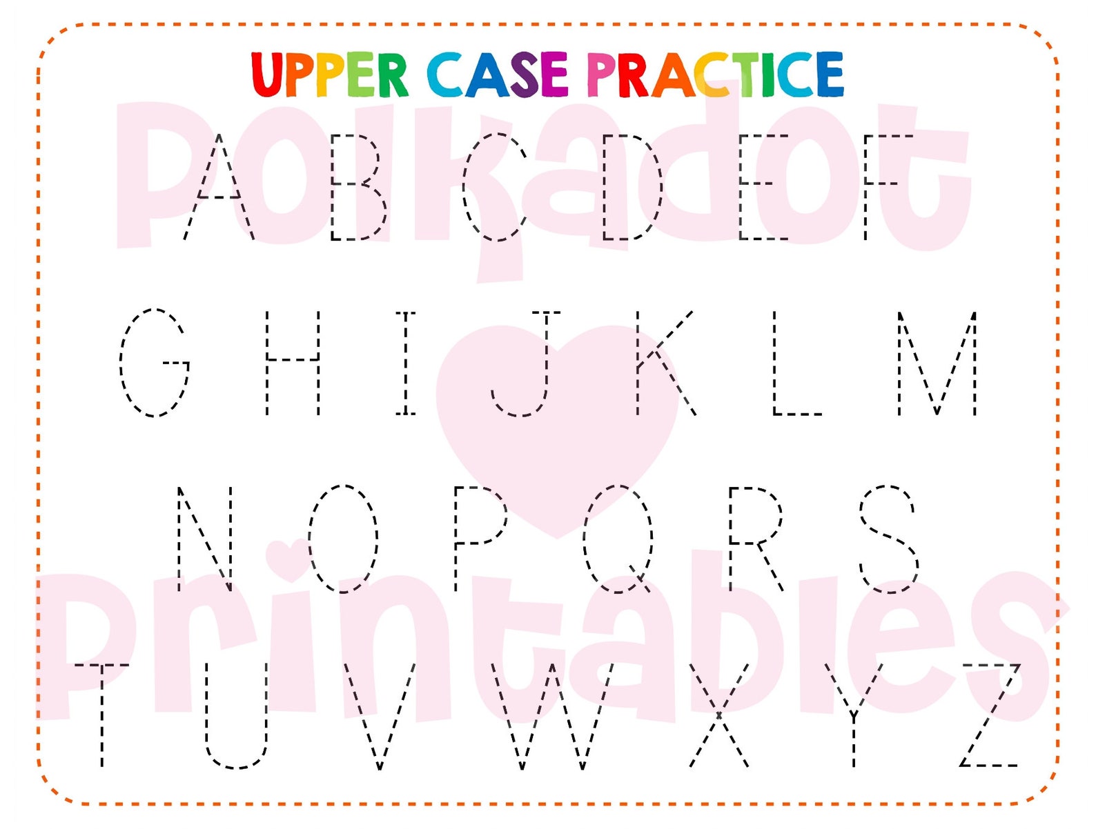 Rainbow Alphabet Trace Worksheets PDF Lower Upper and Combined | Etsy