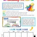 Understanding Color Value Worksheet Art Classroom Handout Digital ...
