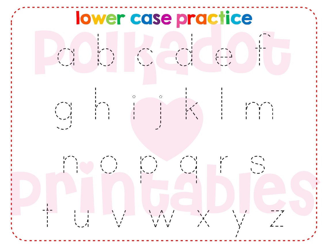 Rainbow Alphabet Trace Worksheets PDF Lower Upper and Combined - Etsy