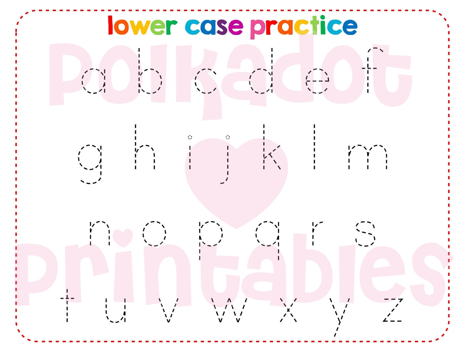 Rainbow Alphabet Trace Worksheets PDF Lower Upper and Combined | Etsy