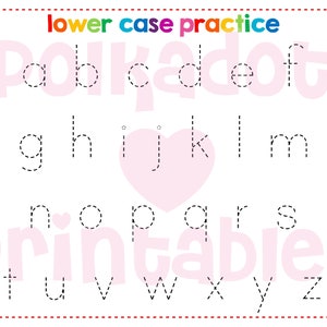 Rainbow Alphabet Trace Worksheets PDF Lower Upper and Combined Digital ...