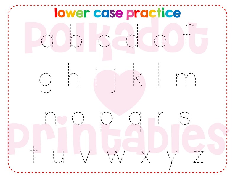 Rainbow Alphabet Trace Worksheets PDF Lower Upper and Combined - Etsy