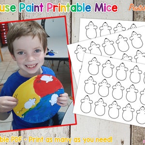 Mouse Paint Printable Mice Primary and Secondary Color Activity - Print ...