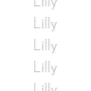 Personalized Name Trace Worksheet PDF Printable - Etsy