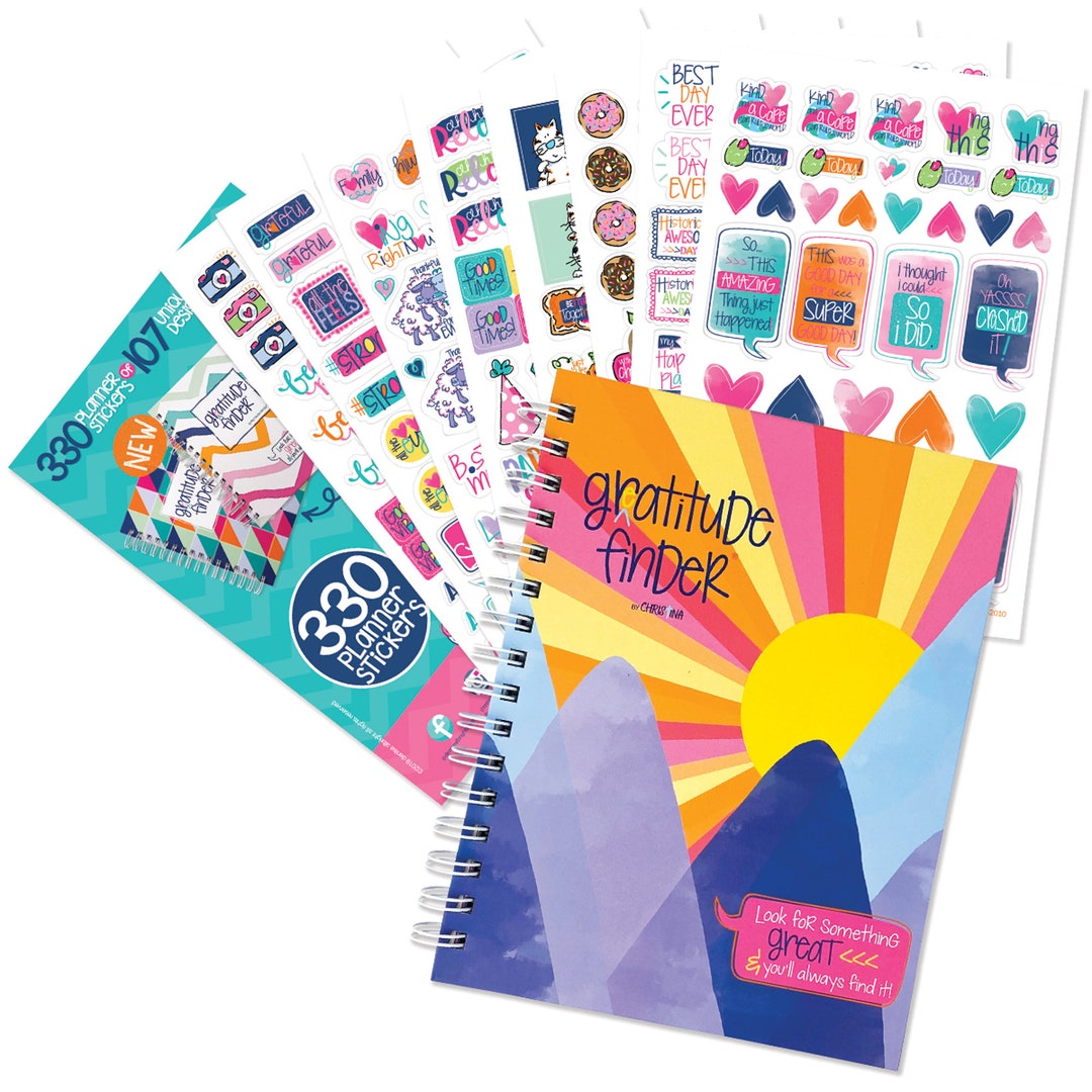 Faith-based Gratitude Journal: 52 Week Inspirational Journal & Sticker ...