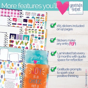 Gratitude Journal 52 Week Daily Positive Thinking for Women | Etsy