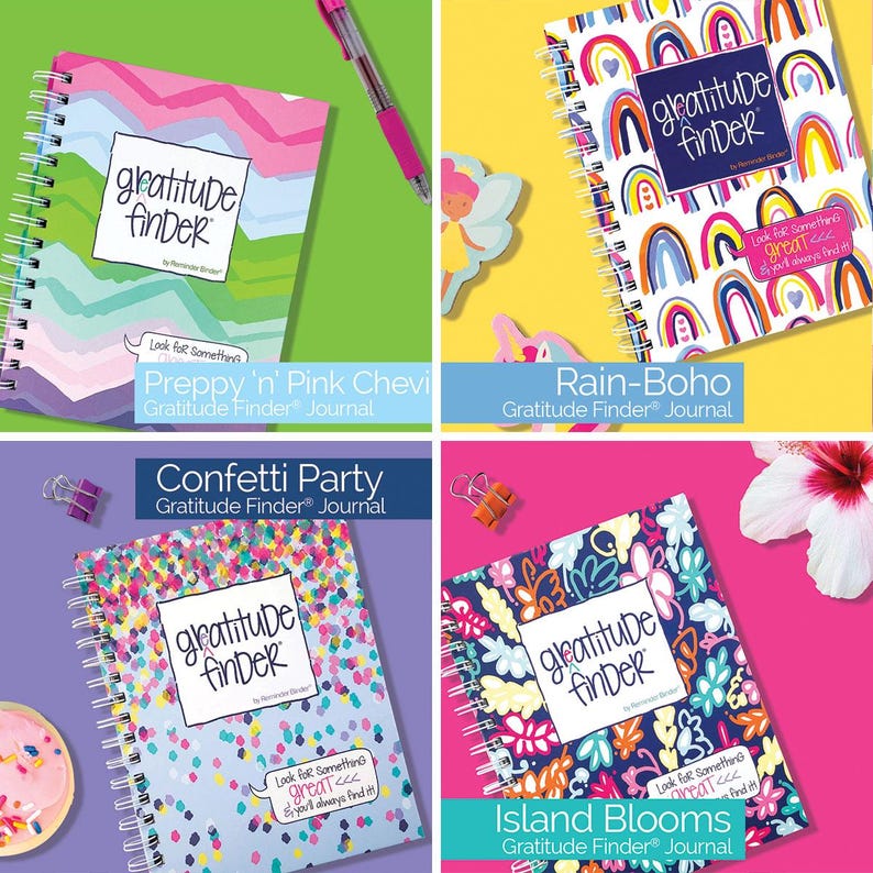 Gratitude Journal Bundle 3-pack | 52 Weeks of Positivity, Mindfulness ...