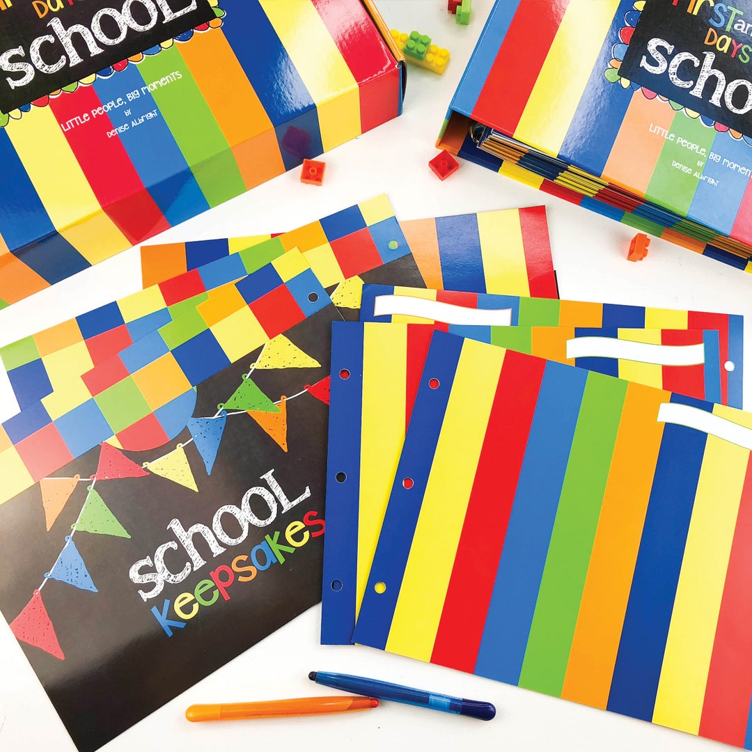 School Scrapbook Pockets & Album Photo Pages for the Class Keeper ...