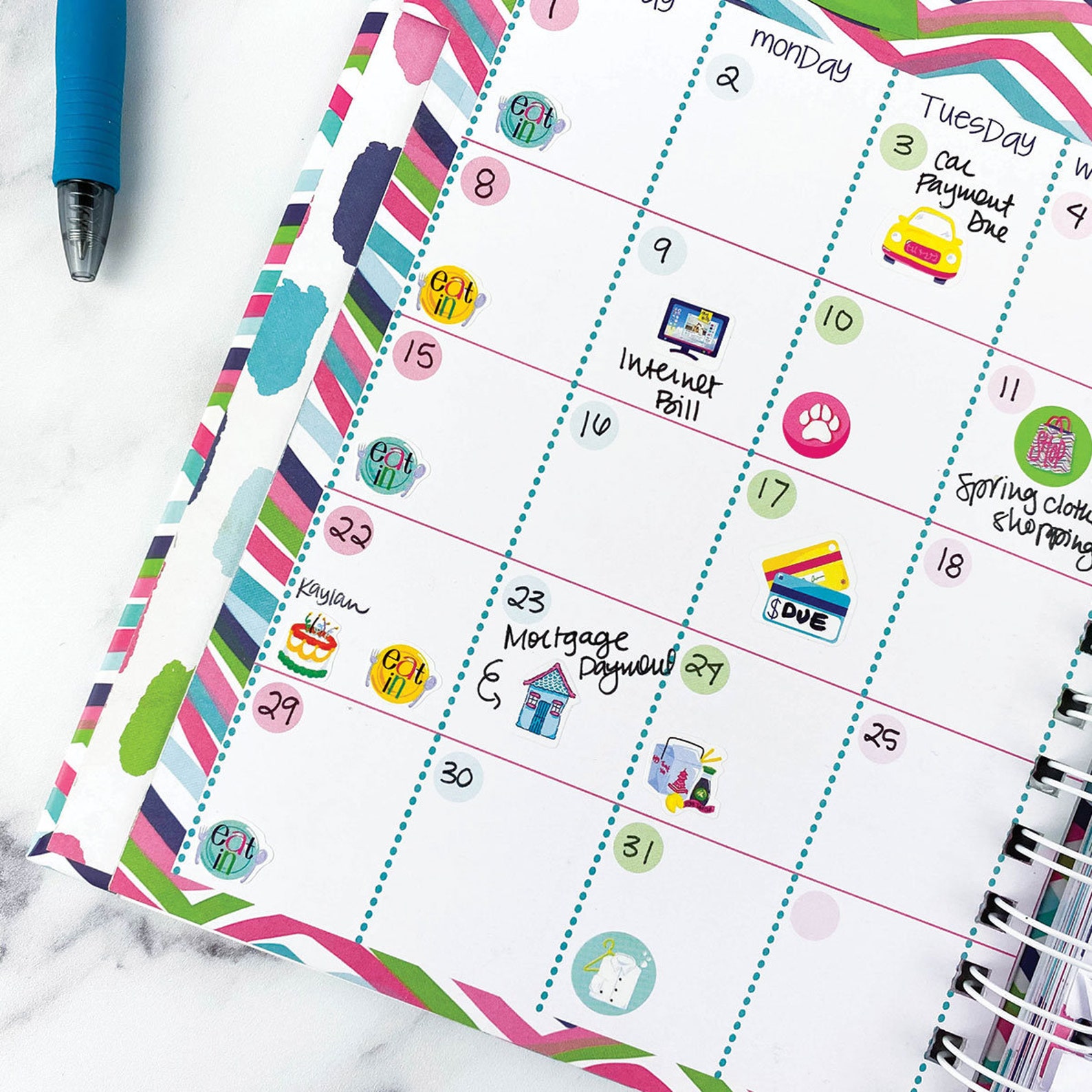 Budget Planning Sticker Sets Financial Planning 772 Count | Etsy