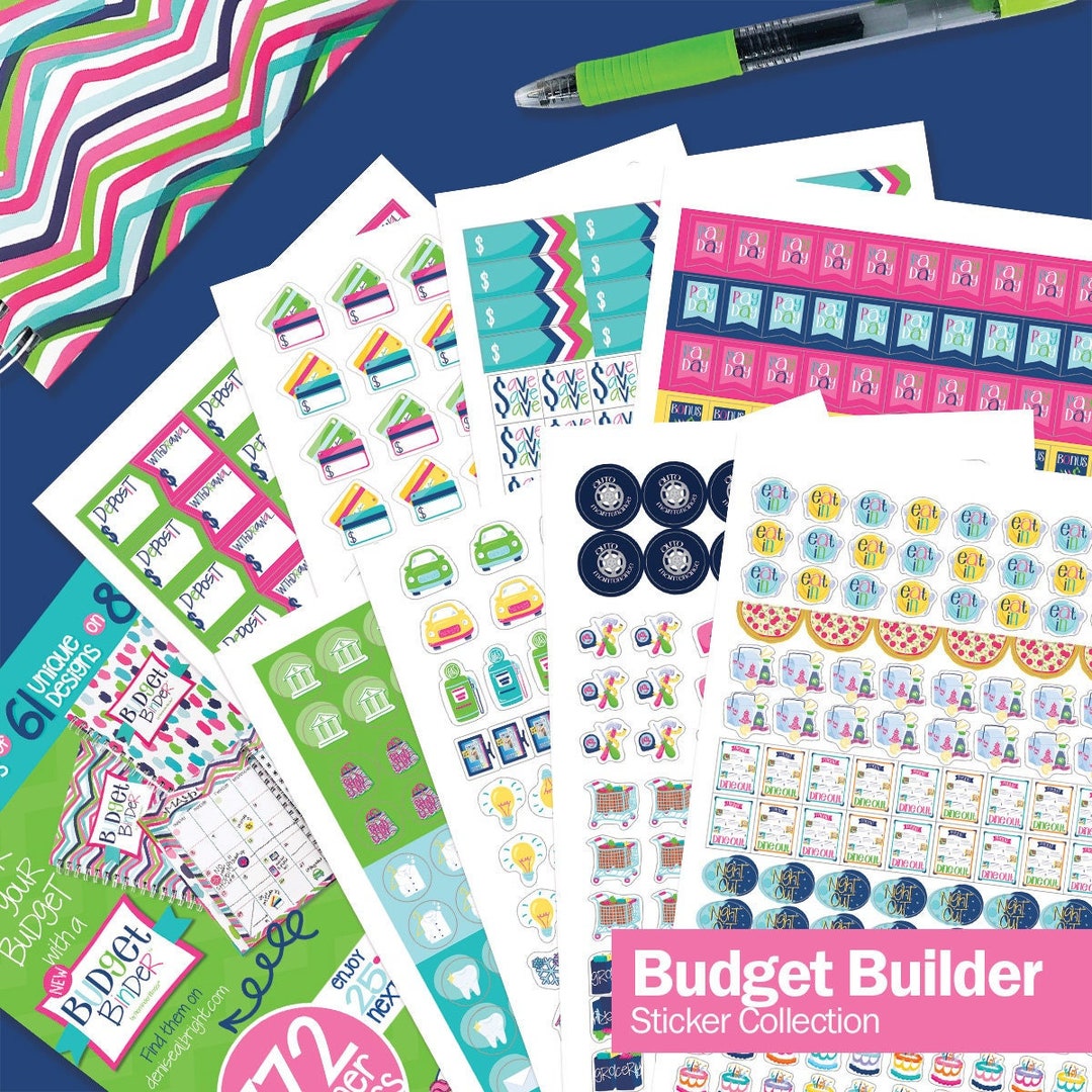 Budget Planning Sticker Sets | Financial Planning | 772 Count Pack - Etsy