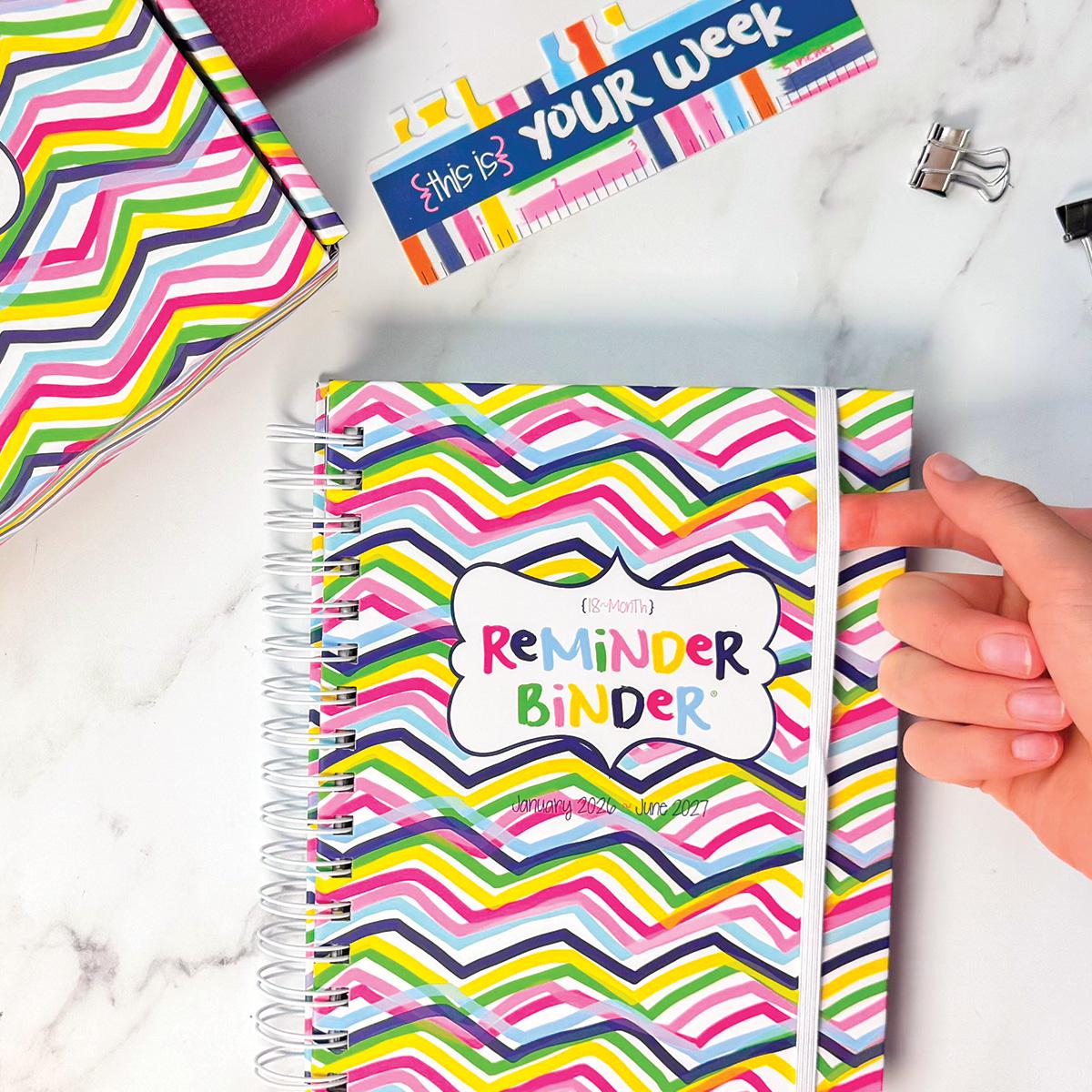 NEW! 18 Month Reminder Binder® Planner | 2026-2027 Daily Planner ...