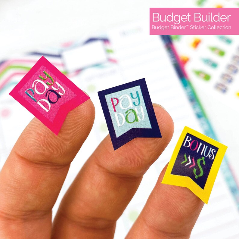 Budget Planning Sticker Sets Financial Planning 772 Count | Etsy