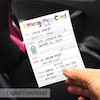 10 Things I Love About You List Printable Digital Downloads Print-ready ...