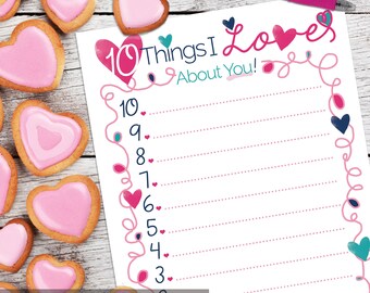 10 Things I Love - Etsy