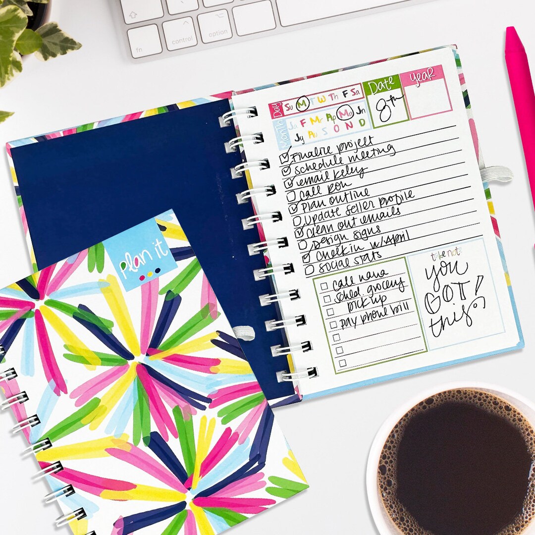 Mini Notebooks | Plan It | Daily Checklist | [2] Styles - Etsy