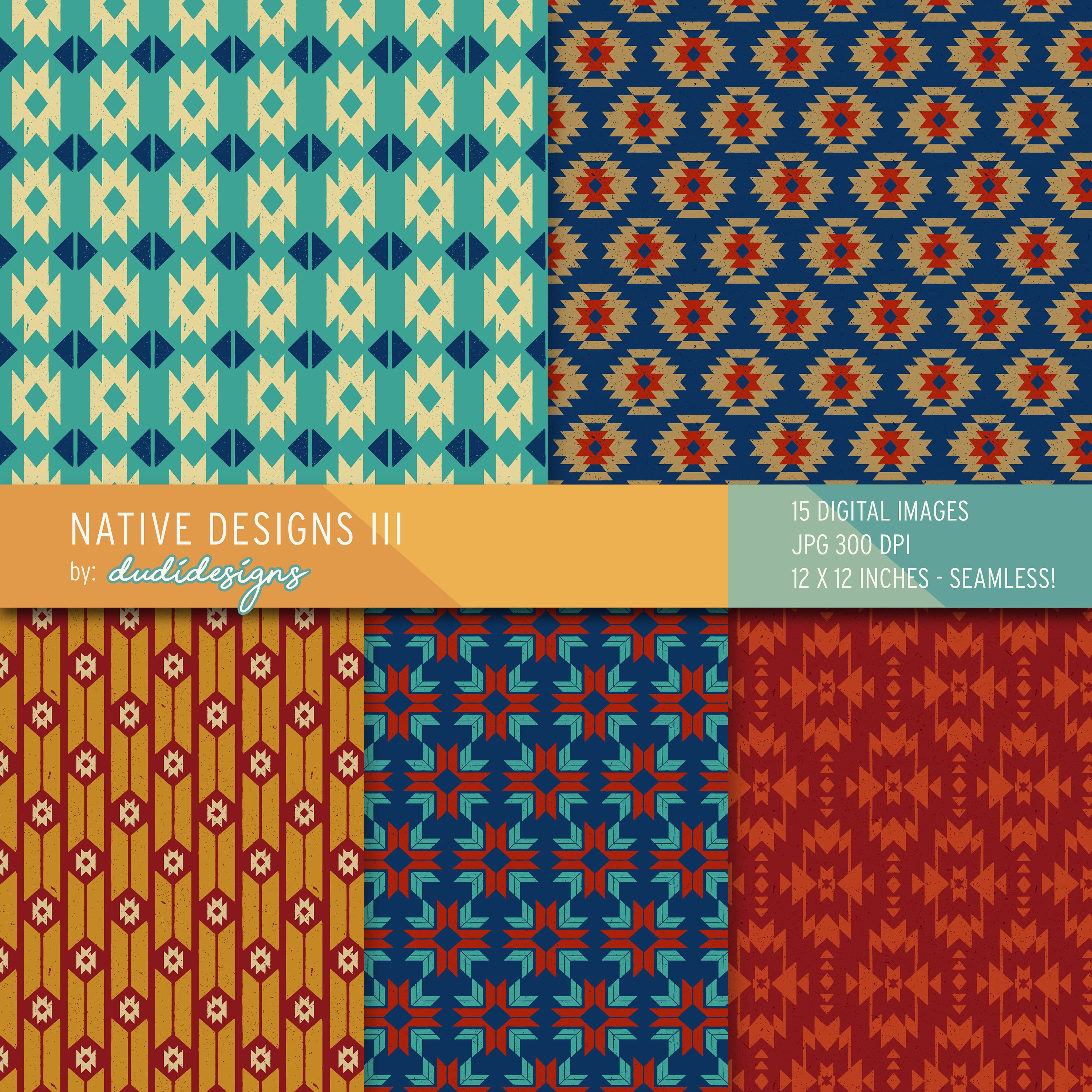 Native Digital Paper Pack Part 3. Scrapbooking Pages, Background ...