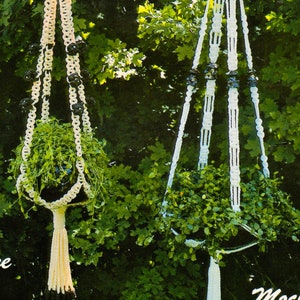 Vintage Macrame PDF Pattern • Beaded Macrame Elegance VII 7 • 1970s ...