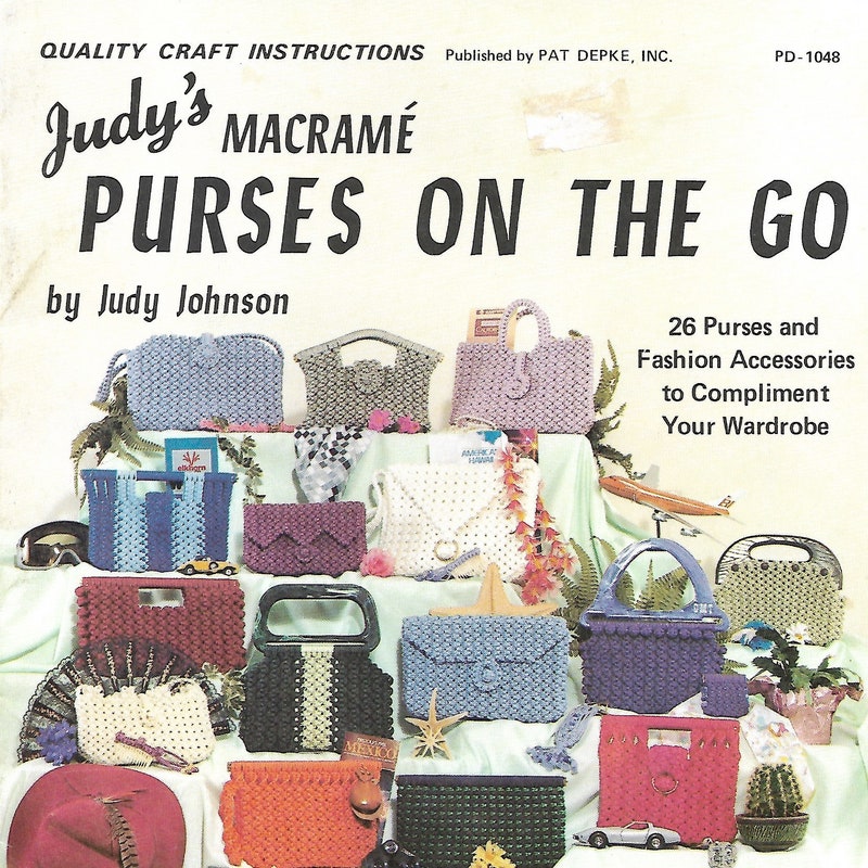 Macrame Purses Patterns - Etsy