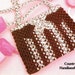 Country Macrame Purse Pattern • 1970s Macrame Purses Bags Handbag Belt ...