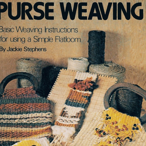 Purse Weaving Book 1970s Flatloom Kids Easy Beginner Weaving - Etsy