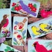 Vintage Plastic Canvas Pattern Book PDF • Bird Doorstop Plastic Canvas ...