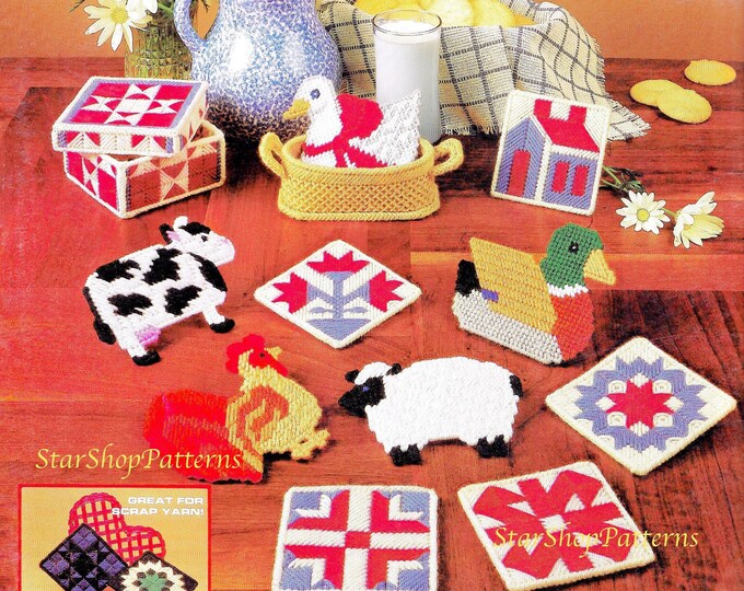 Plastic Canvas Digital PDF Pattern Celtic Coasters - Etsy Canada