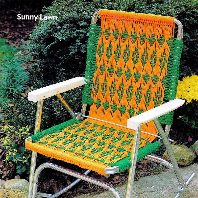 Vintage Lawn Chair Folding - Etsy