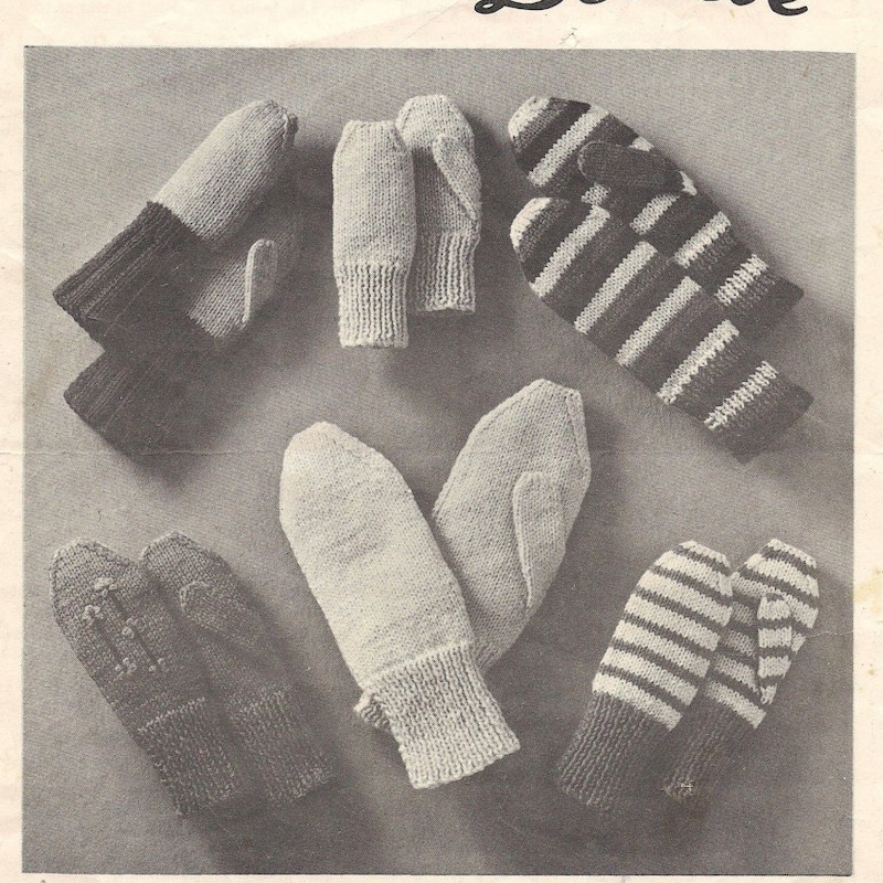 Mittens - Etsy