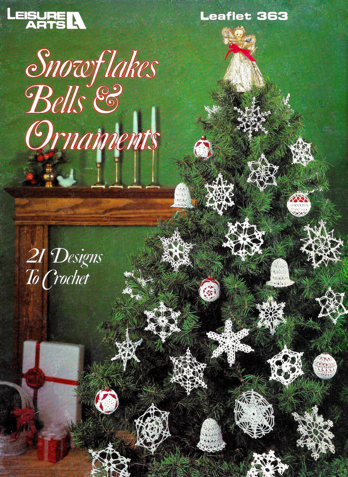 Vintage Crochet Snowflake Pattern Book PDF Digital Download - Etsy