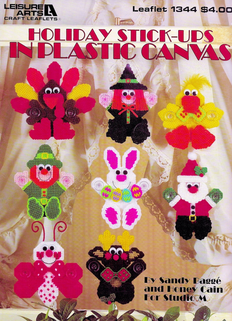 Vintage Plastic Canvas Pattern Book PDF Digital Download | Etsy