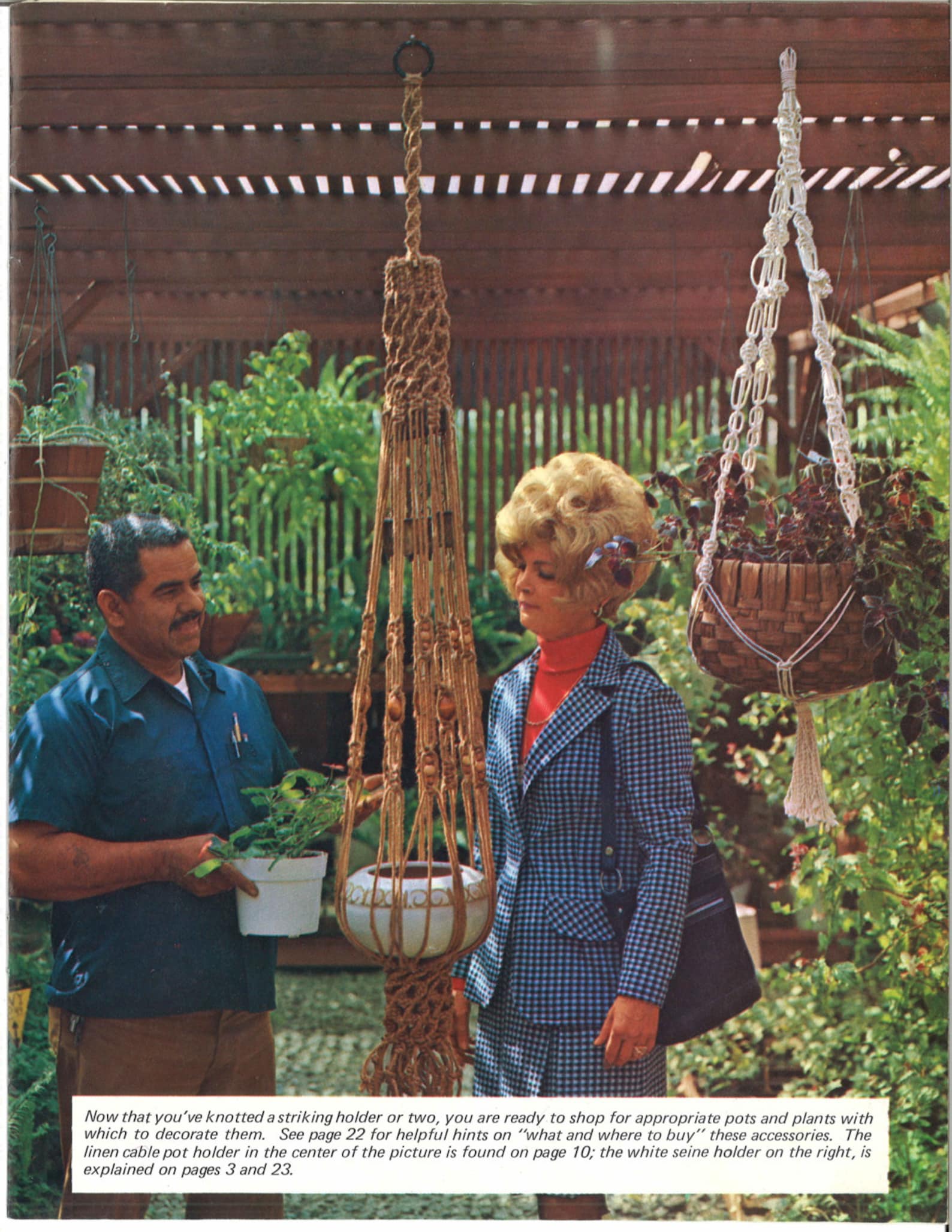 Macrame Hang Ups 1970s Learning Macramé Knots How To | Etsy