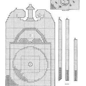 Vintage Plastic Canvas Pattern Book PDF • Black Forest Swiss Clock ...