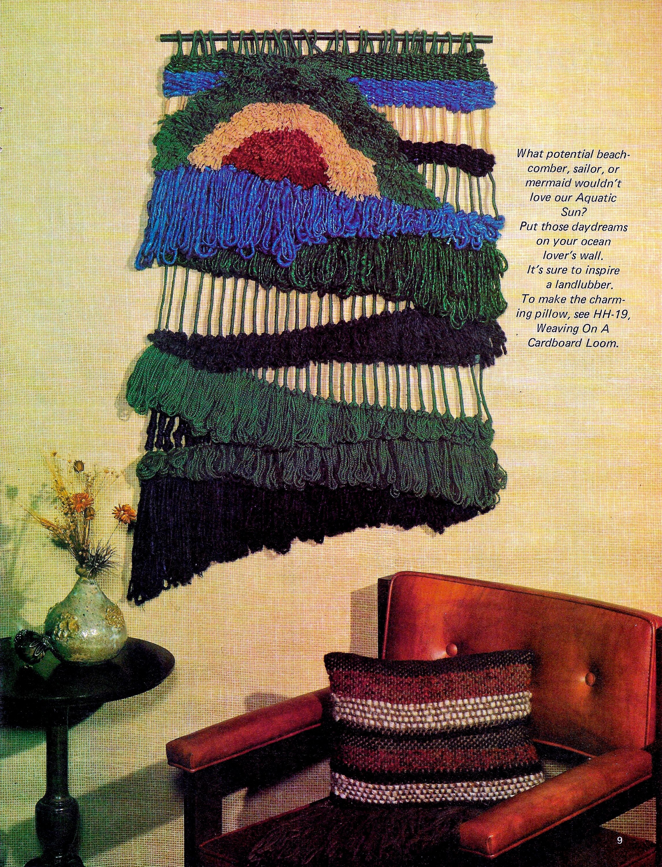 Weaving & Tapestry Craft Supplies & Tools Vintage Weaving Patterns ...